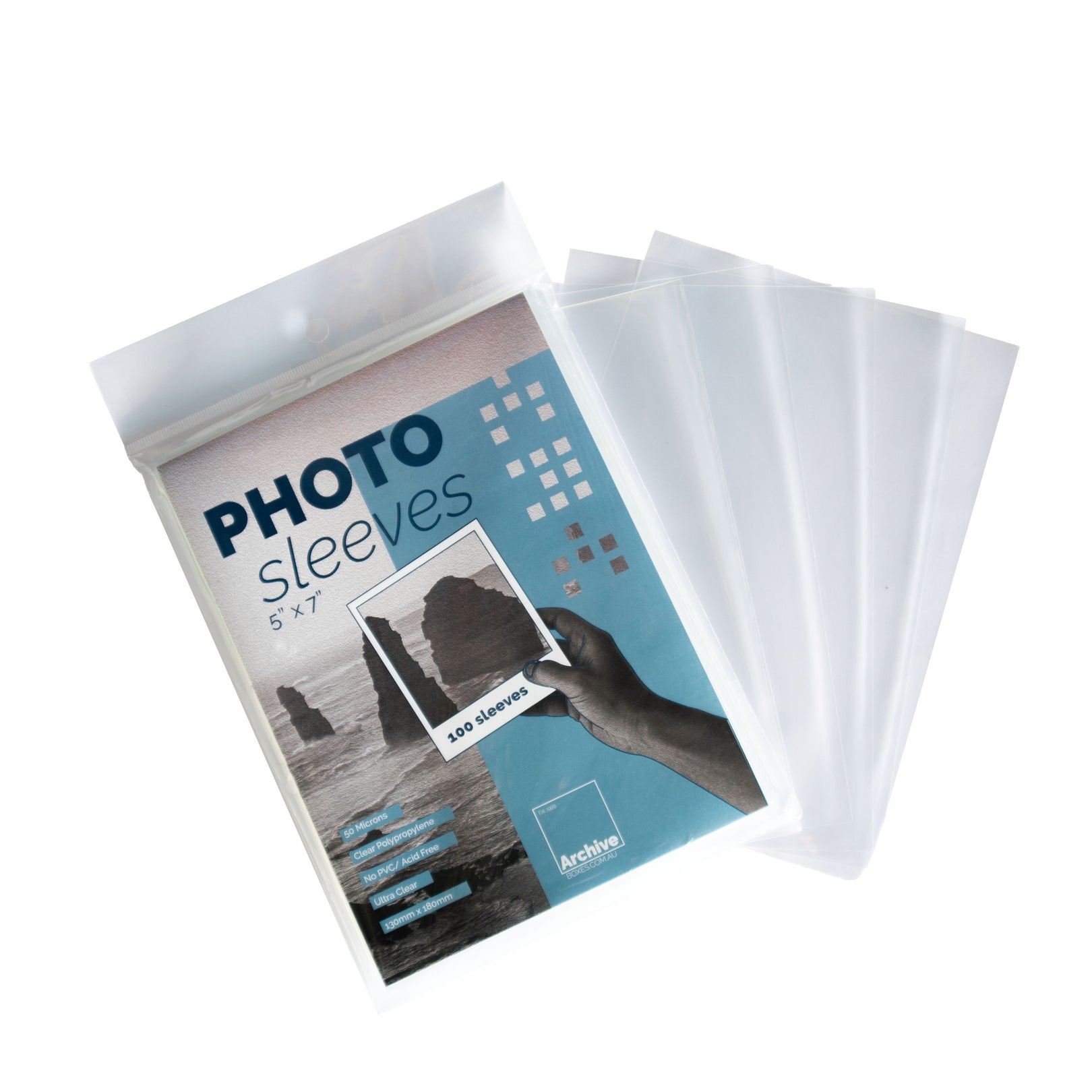 5x7" Photo Sleeves | Professional Archival Protection | Archive Boxes ...