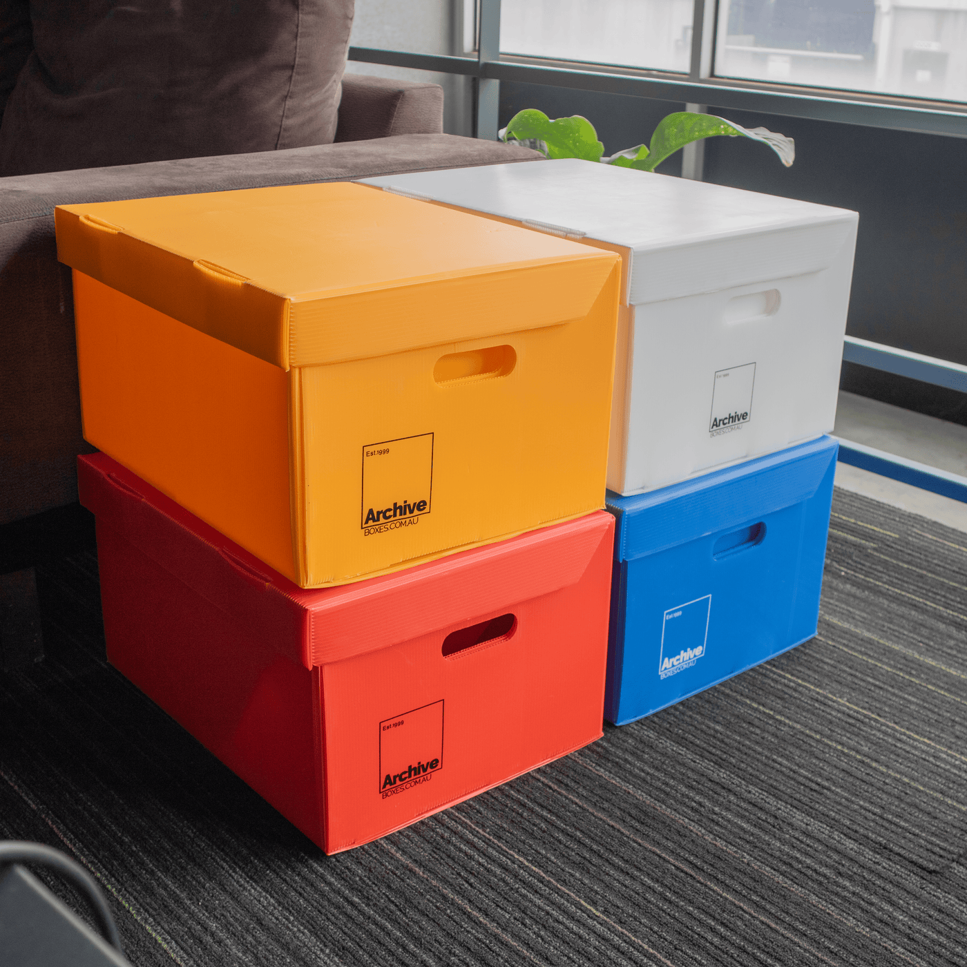 A3 Archive Box with Attached Lid | Archive Boxes Australia