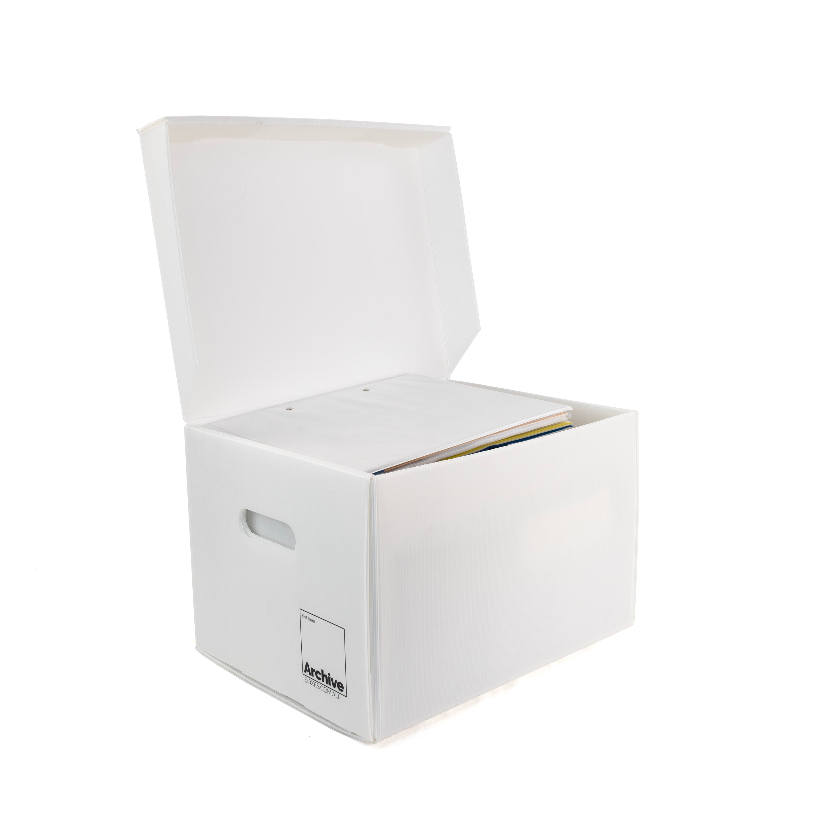 A4 Archive Box with Attached Lid | Archive Boxes Australia