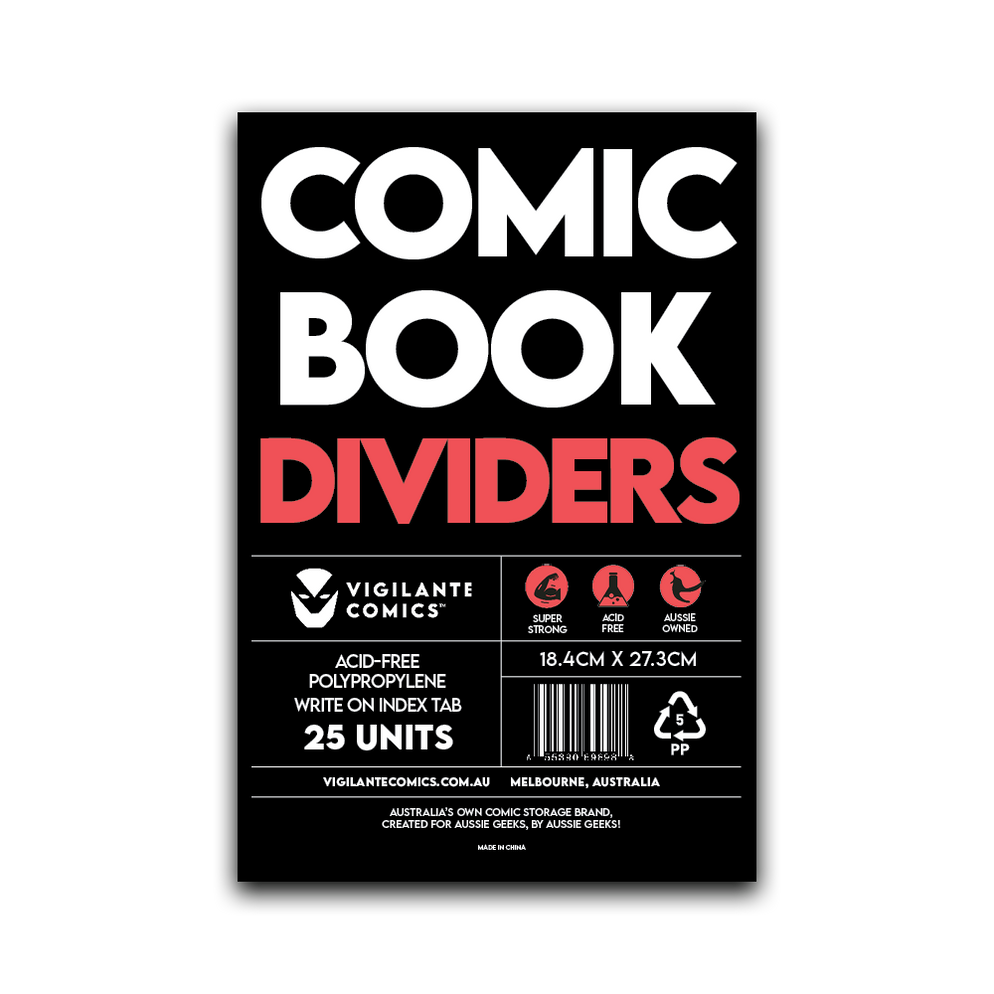 Comic Book Dividers | Archive Boxes Australia