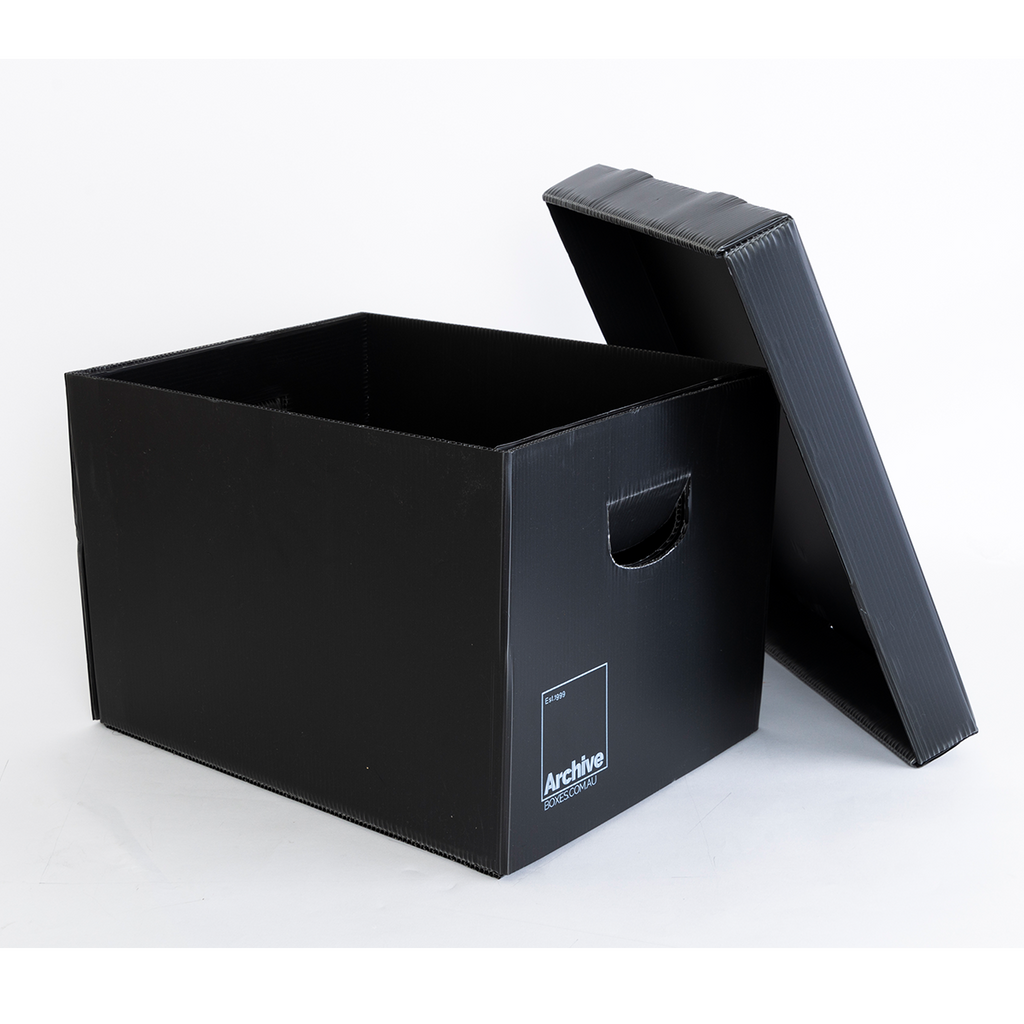 A4 Archive Box with Attached Lid | Archive Boxes Australia